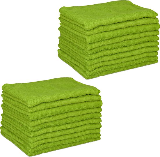 20x Microvezeldoek - 40 x 30 cm - wonderdoekjes - microfiber doek ...