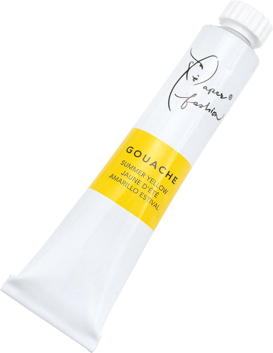 American Crafts Verf - Gouache paint - 20ml summer Geel | bol.com