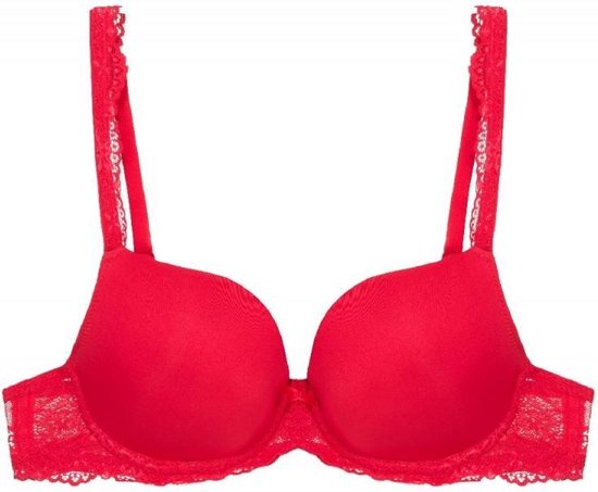 LingaDore - Daily T-Shirt Gel BH - maat 80A - Rood - Push up bh ...