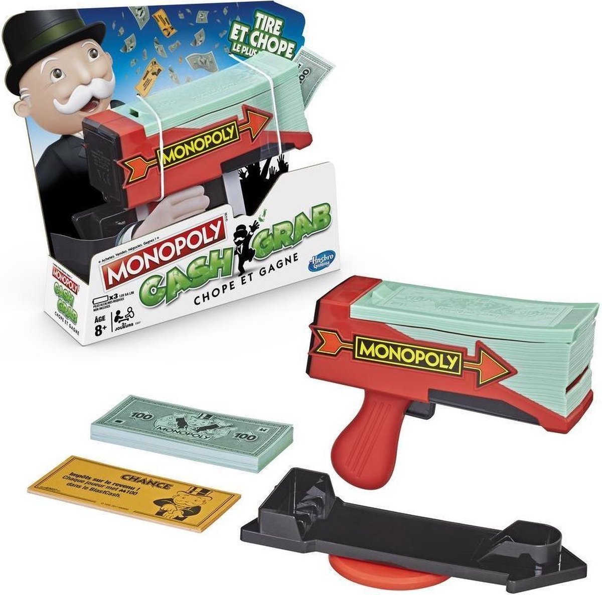 Hasbro Gaming - Monopoly - Cash Grab Boardgame (E3037189) | Games | bol.com