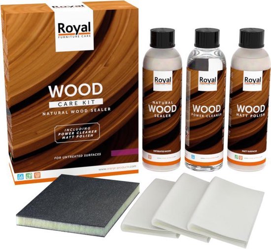 Hout Impregneer & Care kit | bol