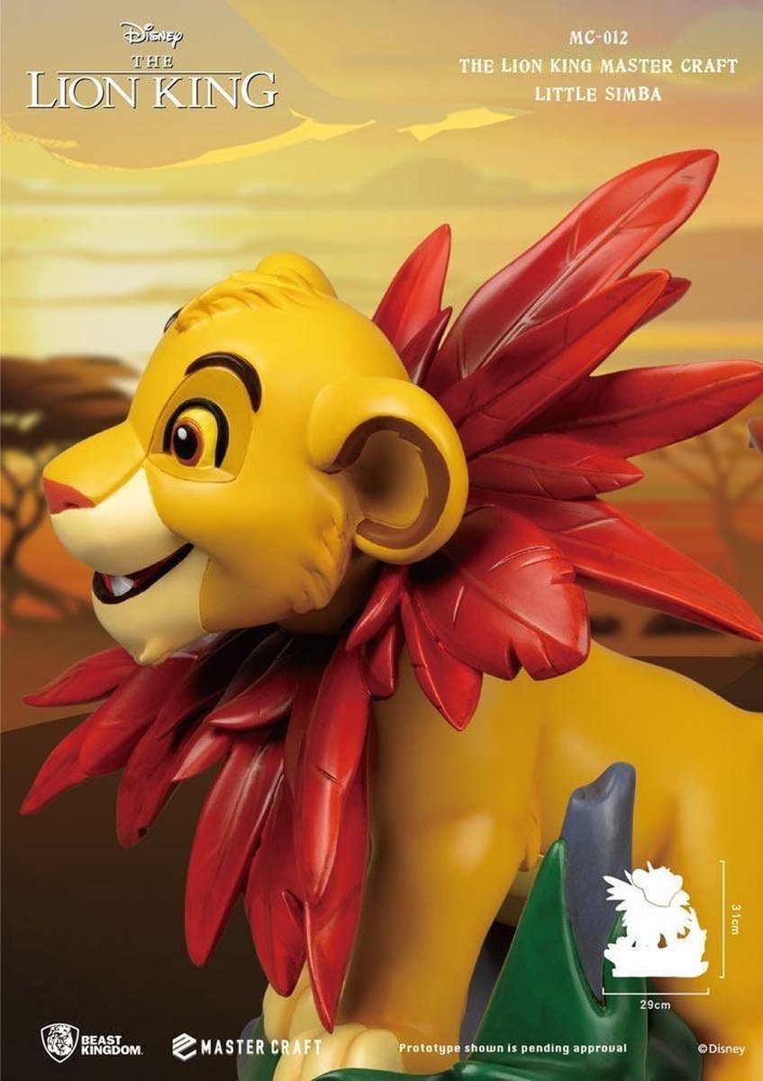 Disney, The Lion King, Master Craft; Simba | bol.com