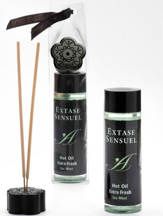 EXTASE SENSUAL | Extase Sensuel Hot Oil Extra Fresh Ice 100ml | bol.com