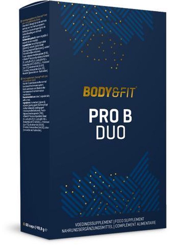 Body & Fit - Probiotic Duo - Pro- en prebiotica - 60 capsules | bol