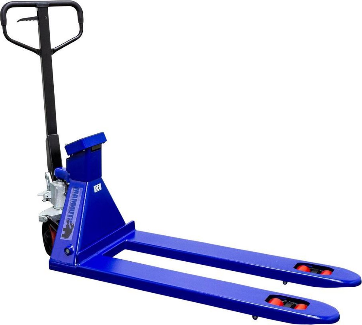 Palletwagen met weegschaal 2500kg 115cm | bol