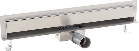 Clp Zitahli Rigole de douche - Acier inoxydable - Acier inoxydable 400 ...