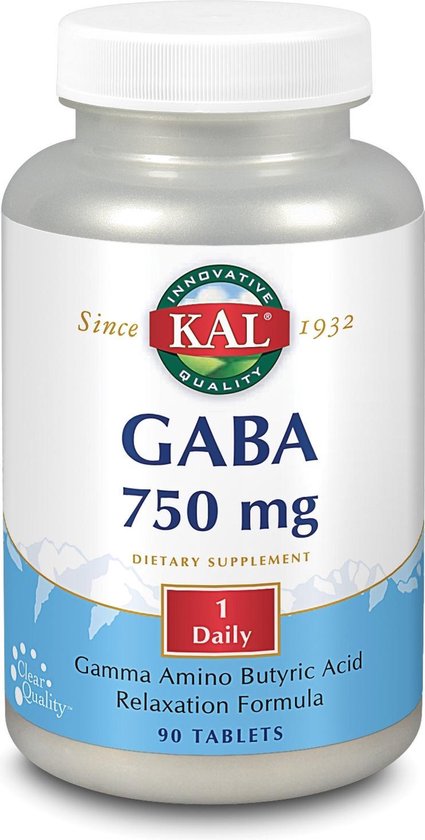 Kal Gaba 750 Mg 90 Comp | bol.com