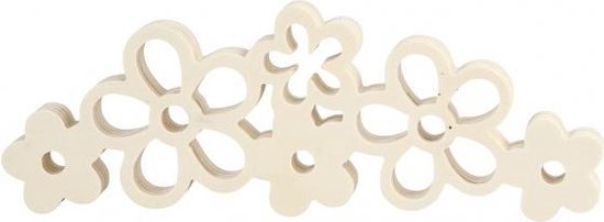 Bloemen, h: 10 cm, b: 30 cm, triplex, 1set, dikte 2 cm | bol.com
