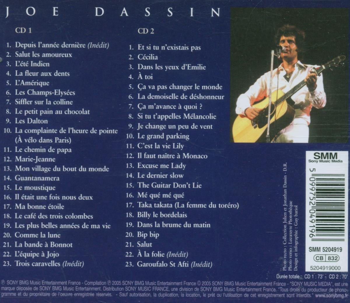 Joe Dassin Eternel..., Joe Dassin | CD (album) | Muziek | bol.com