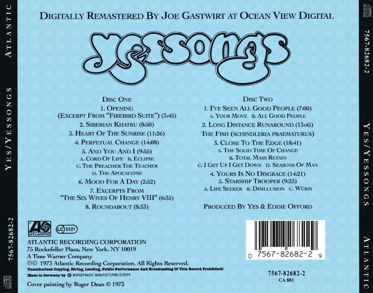 Yessongs, Yes | Muziek | bol