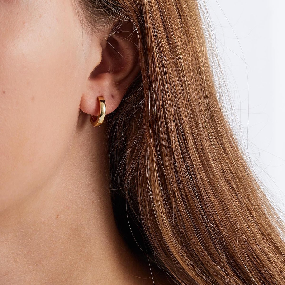 Zinzi ZIO191G Dames oorringen - 15 mm - Goud | bol.com