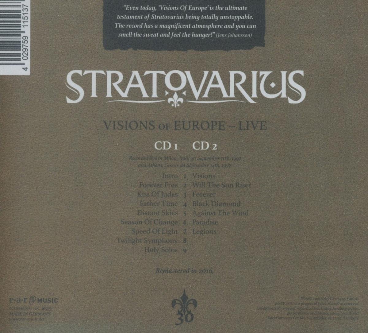 Visions Of Europe, Stratovarius | CD (album) | Muziek | bol