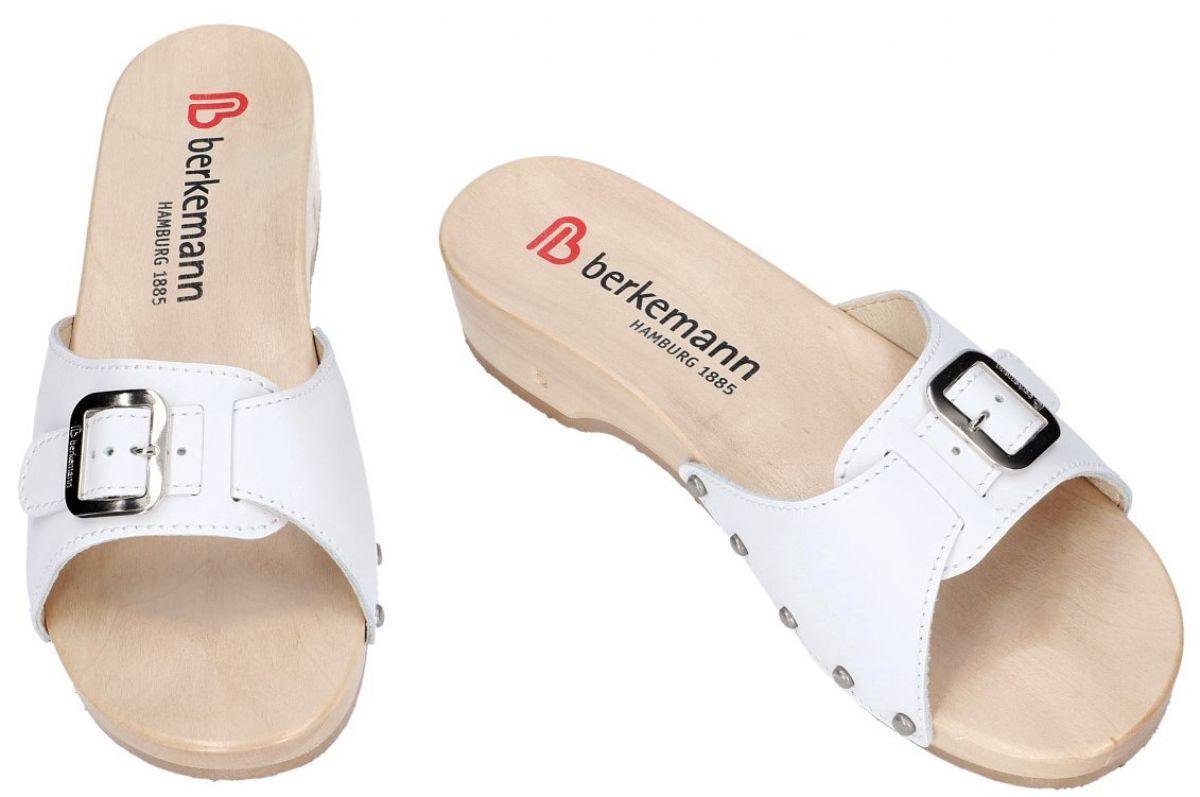 Berkemann -Dames - wit - slippers & muiltjes - maat 41.5 | bol