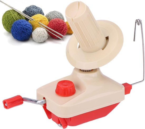 Yarn Ball Winder Handheld - Easy Setup - Knitting Yarn Ball Winder with ...