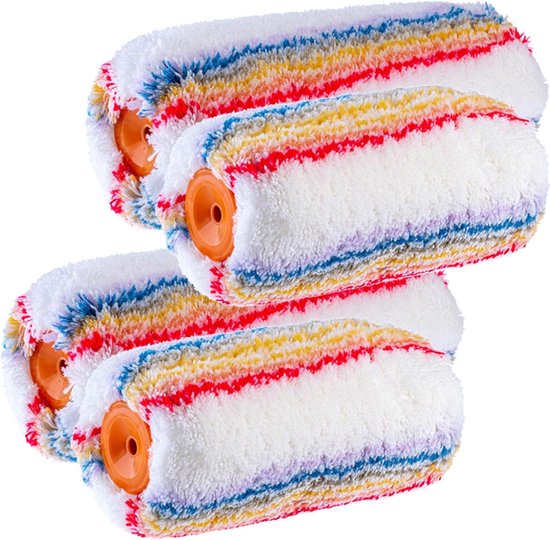 Paint Roller Set 20 cm + 25 cm Long Pile Indoor Outdoor Wall Facade ...