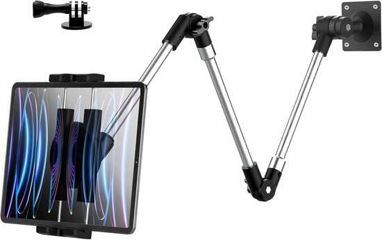 Lange Arm Muur Tablet Houder - Verstelbare Muurbevestiging met ...