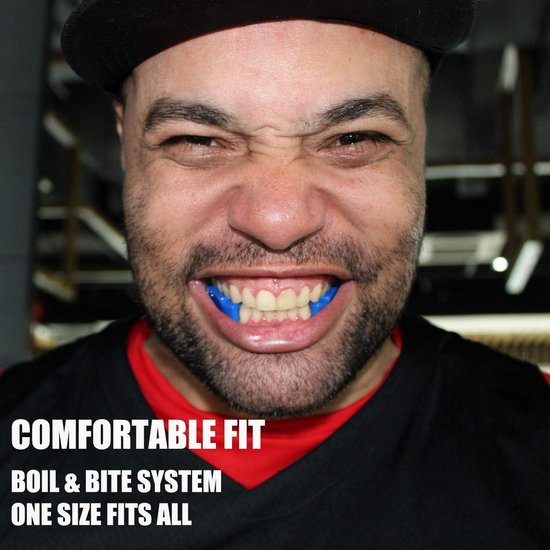 Bitbescherming voor powerlifting en fitness - gewichtheffen mondstuk ...