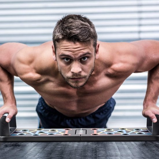 Push-Up Board - Foldable Multifunctional Elite Rack Fitness Board for ...