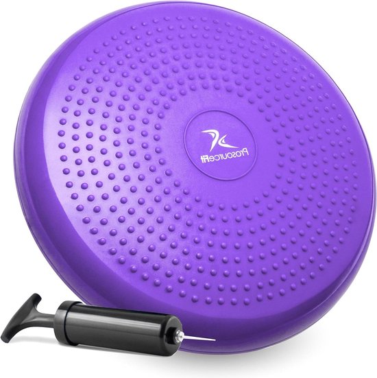 Core Balance Disc Trainer - Diameter 35.5 cm with Pump for Improving ...