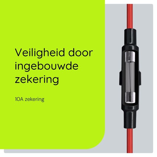 ProRide 12V USB/USB C Autolader 2 Poorten Inbouw met Schakelaar en ...