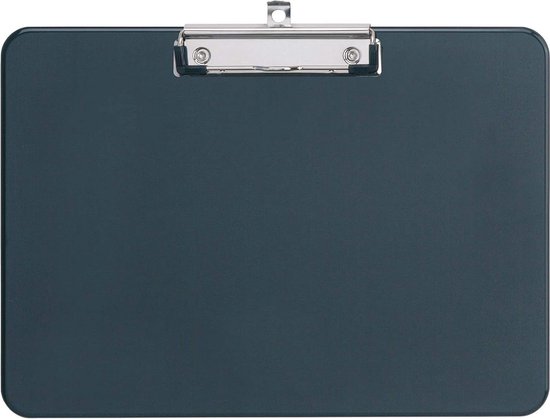 Klemplaat hard kunststof PP A3 liggend zwart niet transparant ...