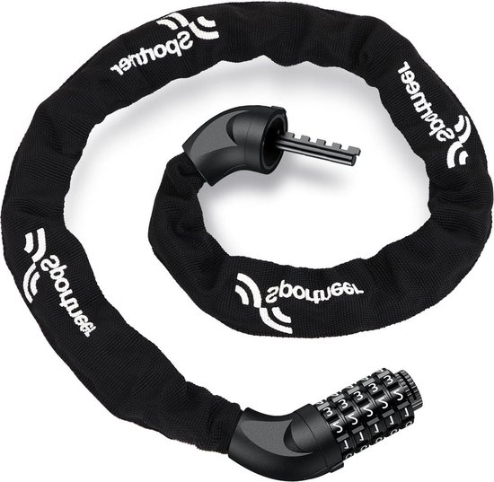 5-cijferige cijfercombinatie Fietsslot - terugstelbaar cijferslot voor ...