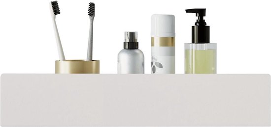 Badkamer Doucheplank RVS Wandplank Badkamer Wit 60 cm Badkamer ...