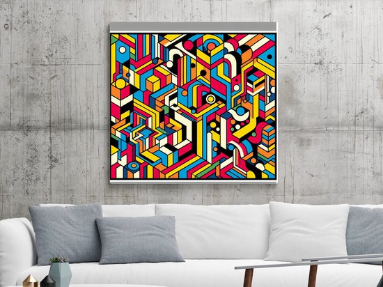 Pop art escher schilderij | Morphing illusions: a fusion of pop art and ...