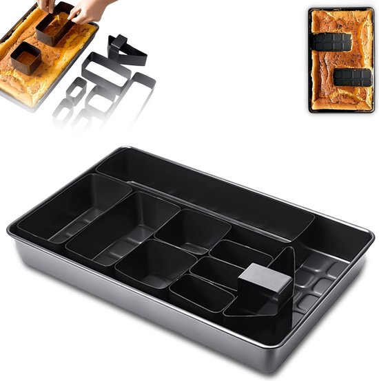 Cijfers letters taartvorm, bakvormen nummer aluminium verstelbaar ...