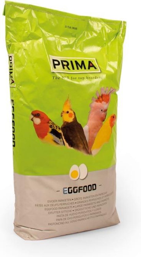 Prima eivoer park., grote parkiet en pap. 15KG | bol