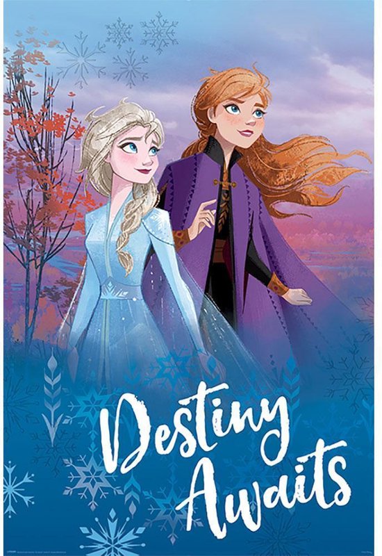 Frozen 2 Destiny Awaits Poster (Veelkleurig) | bol.com