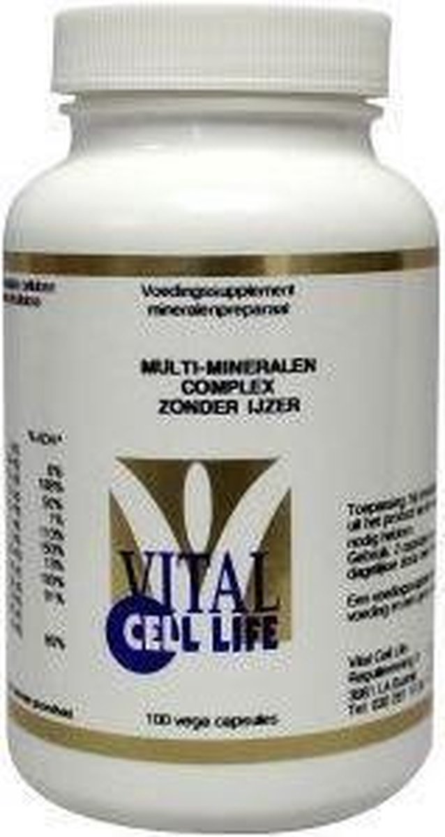 Vital Cell Life Voedingssupplementen Multi mineralen complex zonder ...