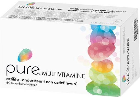 Pure Multivitamine - Vit D3- Vit C- Vit A- Zink- Selenium- Vit B12- 60 ...