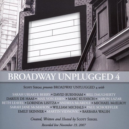 Broadway Unplugged 4 | 0741117623729 | Boeken | bol.com