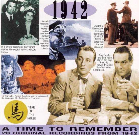 1942: A Time to Remember, 20 Original Chart Hits, various artists | CD ...