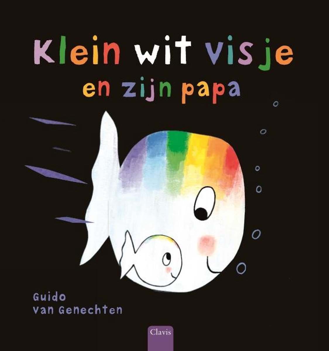 Klein wit visje - Klein wit visje en zijn papa, Guido van Genechten ...