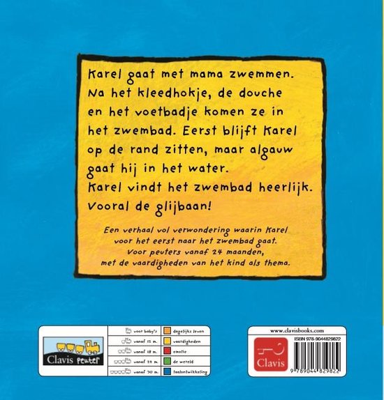 Karel en Kaatje - Karel gaat zwemmen, Liesbet Slegers | 9789044829822 | Boeken | bol.com