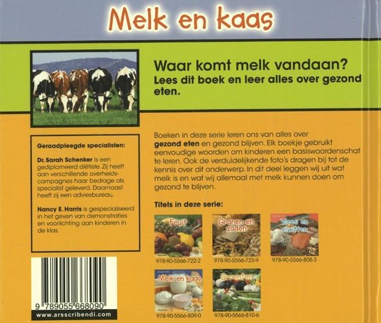 Gezond eten - Melk en kaas | 9789055668090 | Nancy Dickmann | Boeken | bol