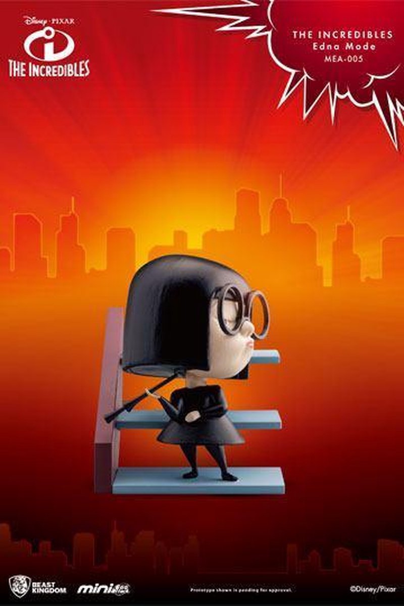 Disney The Incredibles Edna Mode Mini Egg Attack Figure | bol.com