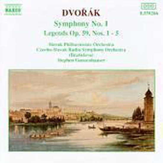 Dvorák: Symphony No. 1; Legends Op. 59, Nos. 1-5 | 0730099526623 ...