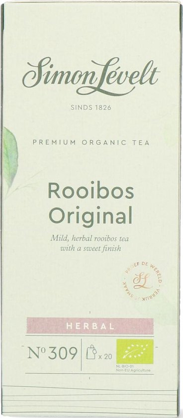Simon Lévelt | Rooibos Original - 20 builen | bol