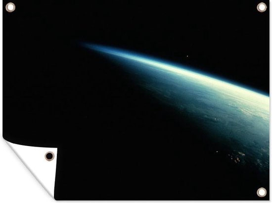 Affiche de jardin Terre à l'ombre toile en vrac 160x120 cm - Toile de ...