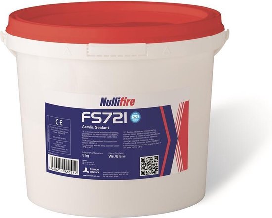 Nullifire Brandwerende Acrylpasta FS702 5Kg Wit | bol