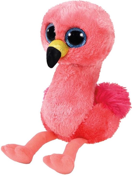 Ty - Knuffel - Beanie Boos - Gilda Flamingo - 15cm | bol.com