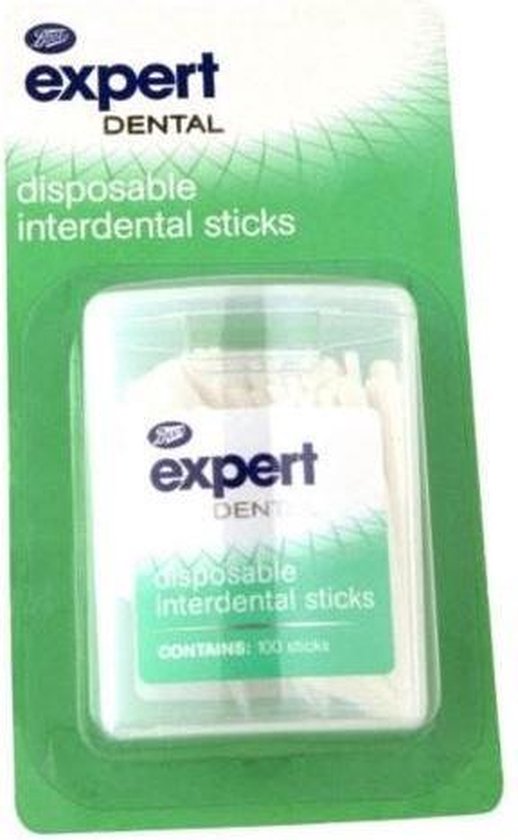 Boots Expert Interdental Sticks Disposable 100st | bol