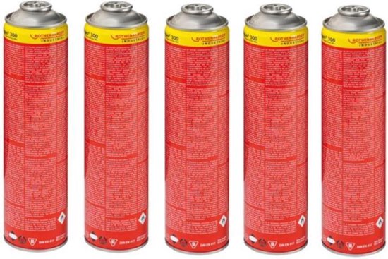 Rothenberger 5x Multigas 300 Jumbo - 600 ml | bol