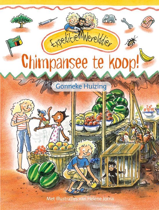 Expeditie werelddier - Chimpansee te koop (ebook), Gonneke Huizing | 9789025114343 |... | bol