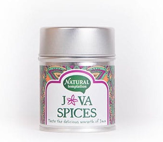 Nat. Temptation Java spices kruidenmix bio 55g | bol