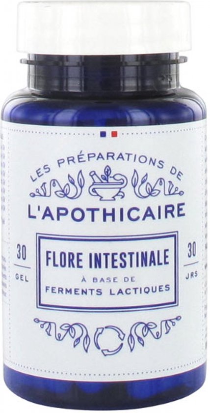 Les Préparations de L'Apothicaire Intestinal Flora 30 Capsules | bol