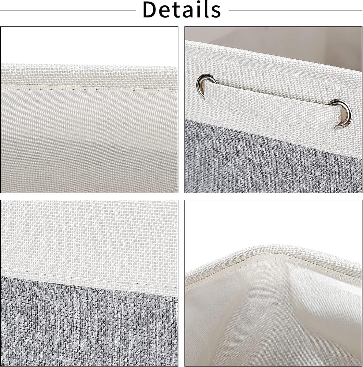 Opbergdoos stof, opbergmanden, groot, garderobe-organizer, dozen ...